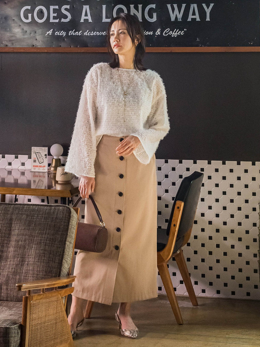 ナローシルエットチノスカート≪洗濯機で洗える≫ | LAUTREAMONT（ロートレアモン） | レディースファッション通販のJ Lounge【公式】